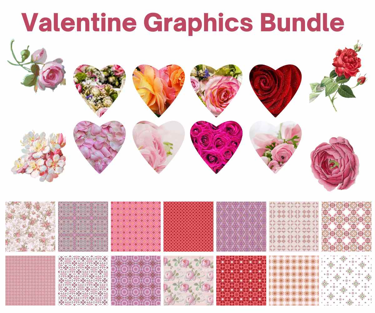 Valentine Graphics Bundle - DigiShoppeCo